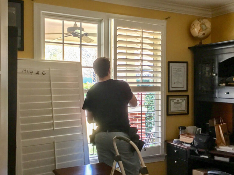 Custom Installation | Southern Accent Shutters and Blinds
